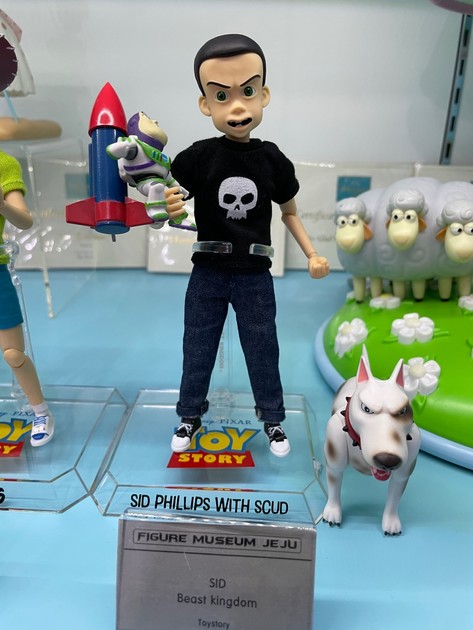 #136 Beast Kingdom -Toystory-SID, ANDY 2점 전시 : 피규어뮤지엄제주 새로운 작품