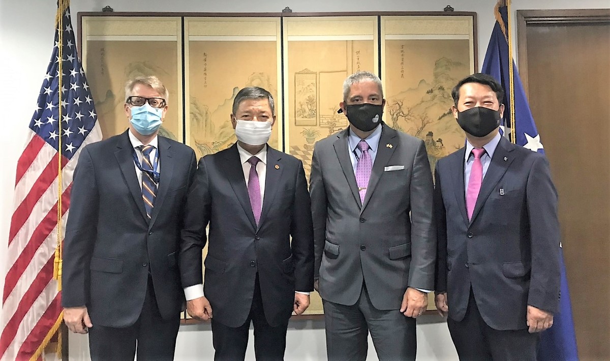 황진하 협회장, 크리스토퍼 델 코소(Christopher Del Corso) 주한미국 대사대리 예방 : 한미우호협회