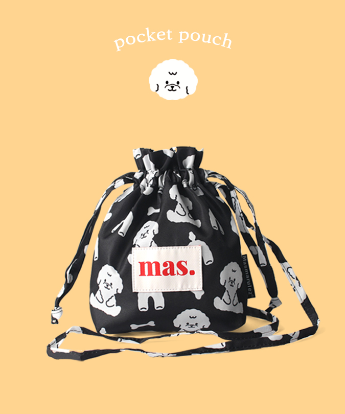 pocket pouch_bishon : Masmarulez [마스마룰즈]