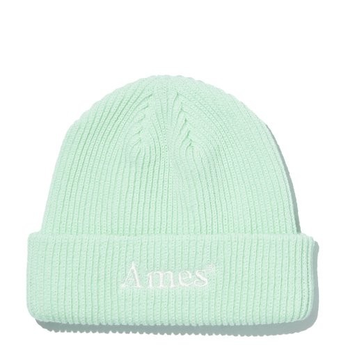 [AMES WORLDWIDE] COLORED LOGO BEANIE (MINT) : チンチャ韓国代行