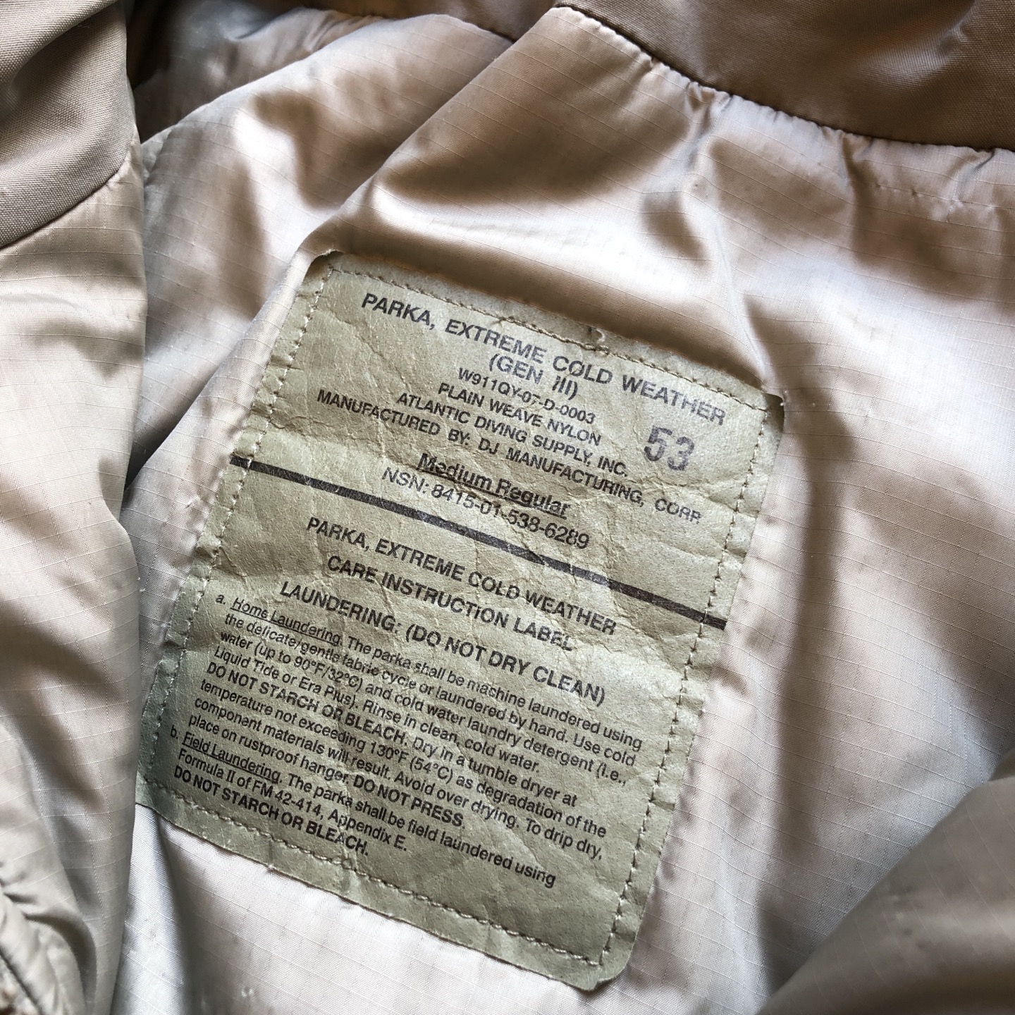 USMC level7 primaloft jacket(gen3) : soberseoul