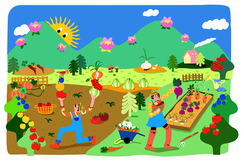 Illustration for personal brand branding and key visual illustration ...