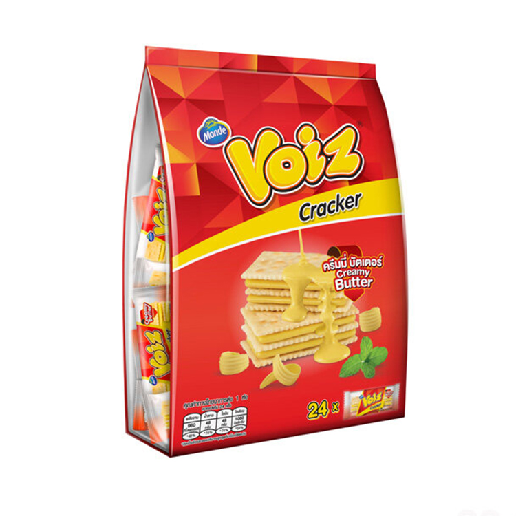 voiz/วอยซ์ แครกเกอร์สอดไส้ครีม รสครีมมี่บัตเตอร์ (24 ซอง) : นิโกะ นิโกะ ...