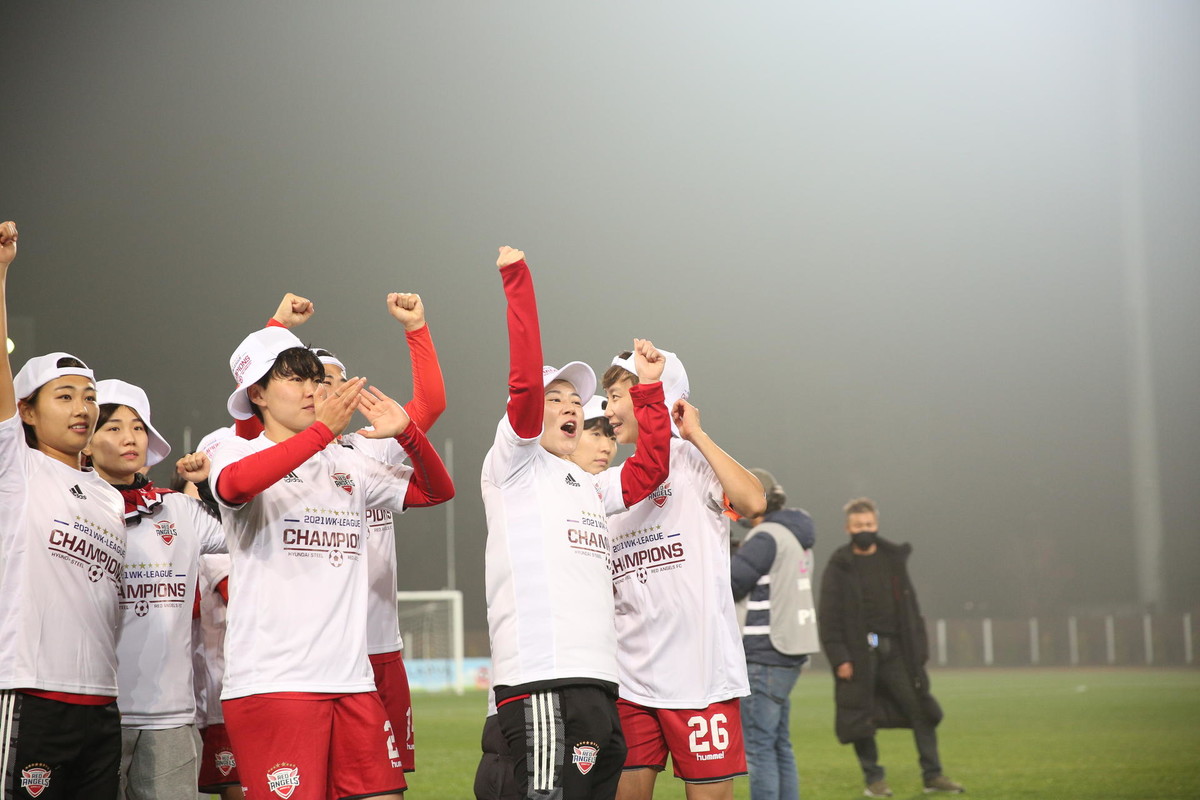 한화생명 2021 WK리그_챔피언 결정전 2차전_인천 현대제철 vs 경주 한수원 (인천남동경기장)_현장스케치04 : kwff