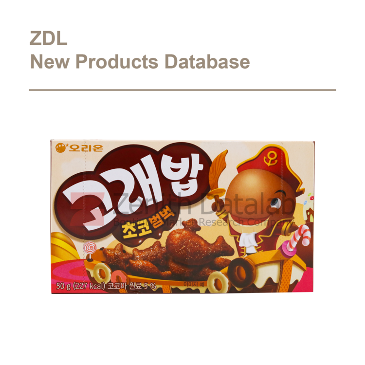 Orion Goraebab Chocolate Flavored Snacks : 제니스 데이터랩