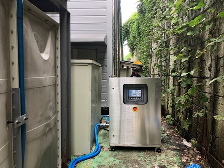 Example of scale removal device installation and inspection (Gimhae ...