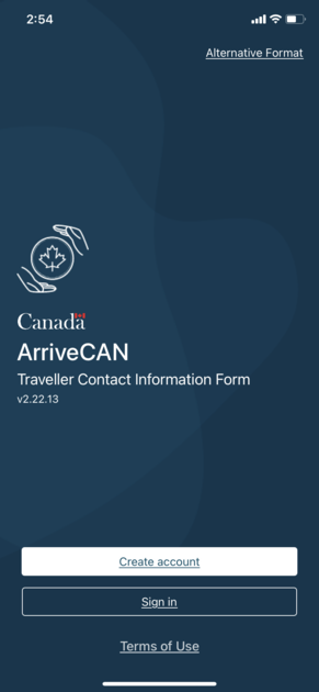 캐나다 조기유학] 캐나다 입국 정보, Arrive Can 어플 작성 방법_1202 최신버젼 : 성주유학