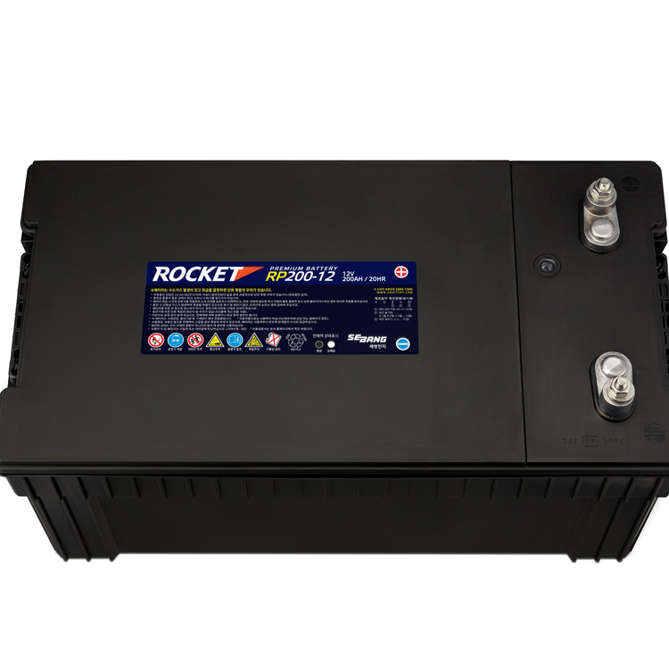 RP200-12 (12V 200AH) : 로케트배터리 전문회사 판테크