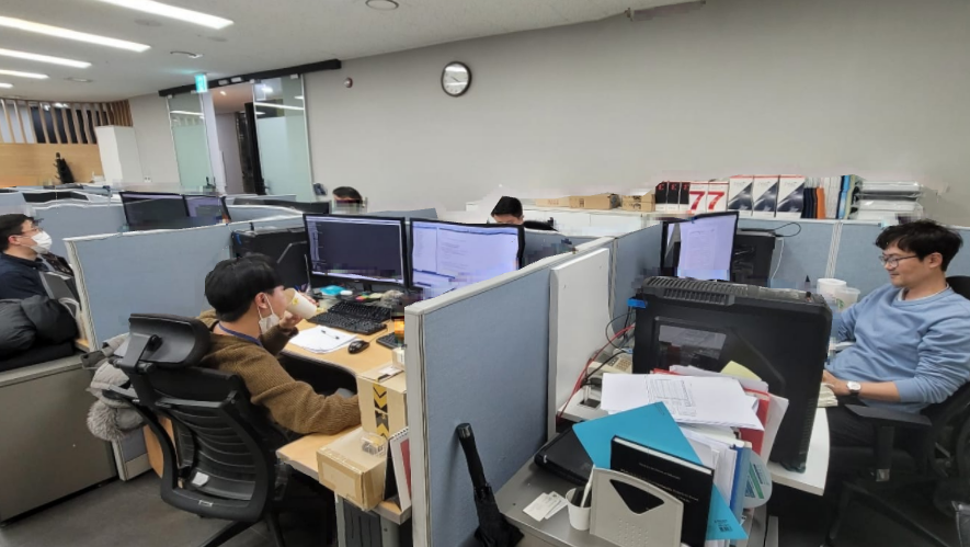 The end of 2021 : ICTK HOLDINGS