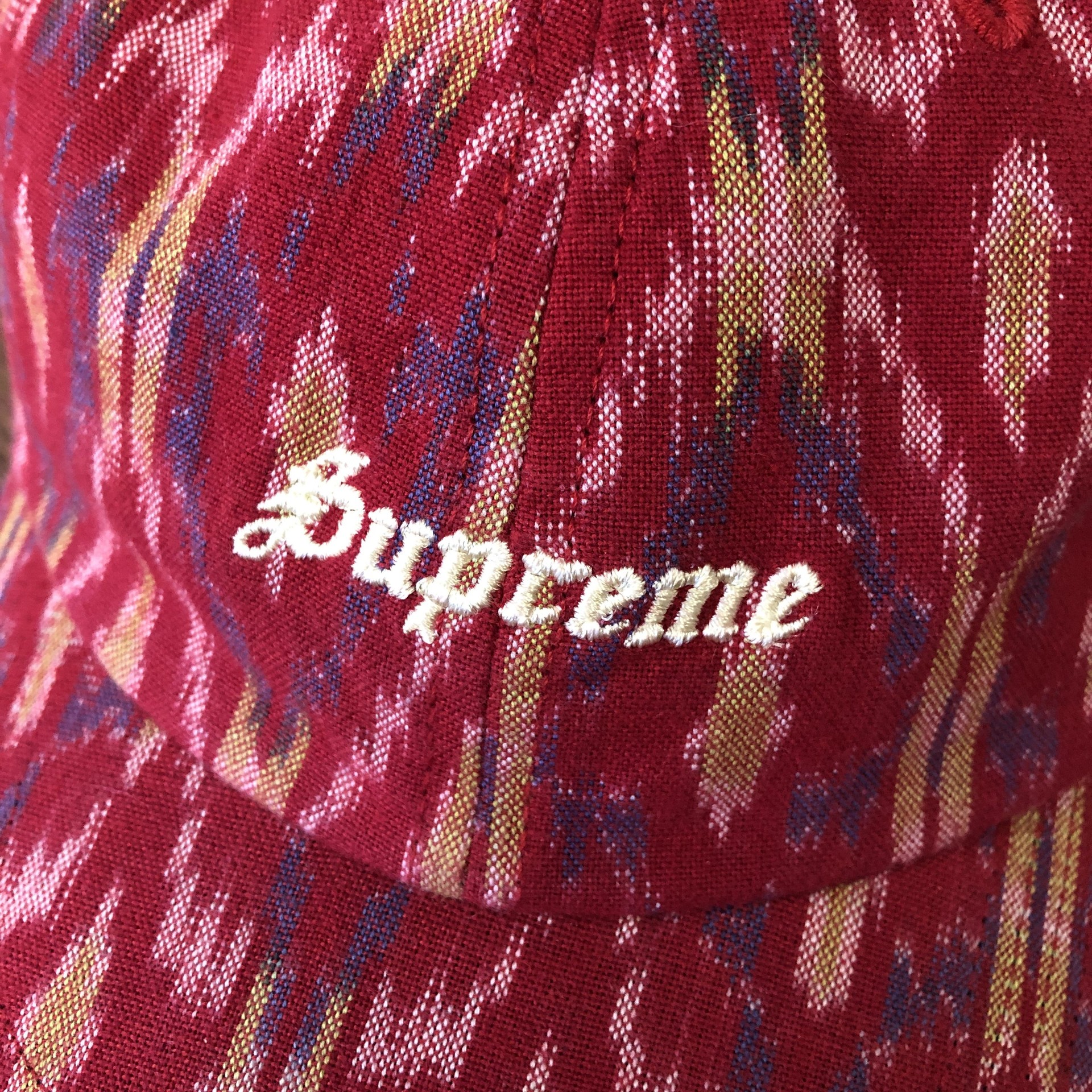 Old supreme pattern 6-pannel cap : soberseoul
