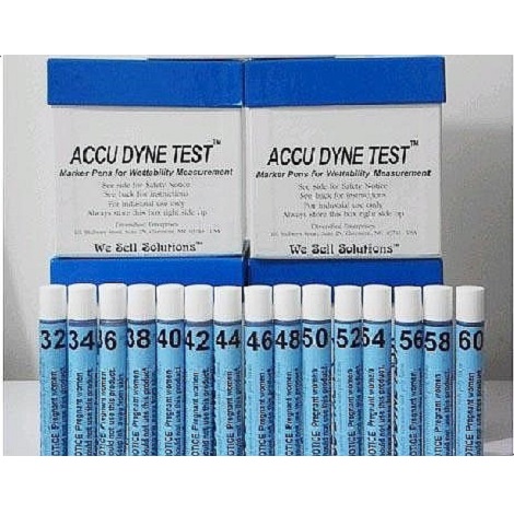 ACCU Dyne Test 다인펜 표면장력(최소 6개 주문 : 번호 지정 요망) : 디에이치인스트루먼트