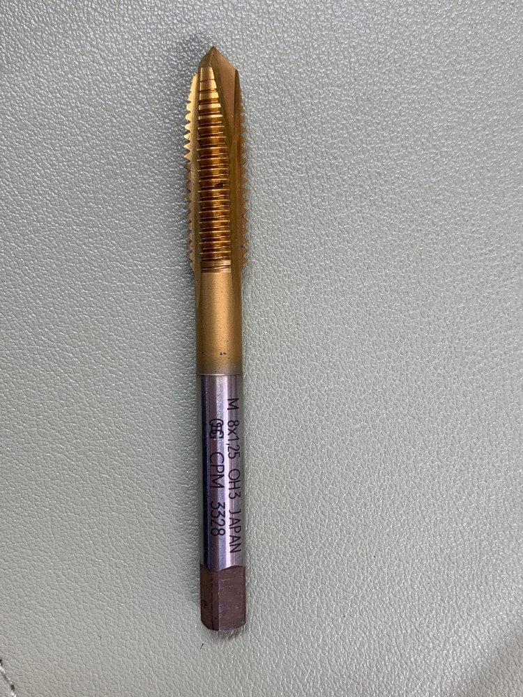 OSG 포인트탭 CPM TIN M8x1.25 -> 한정수량 1개 : 창원팔용공구