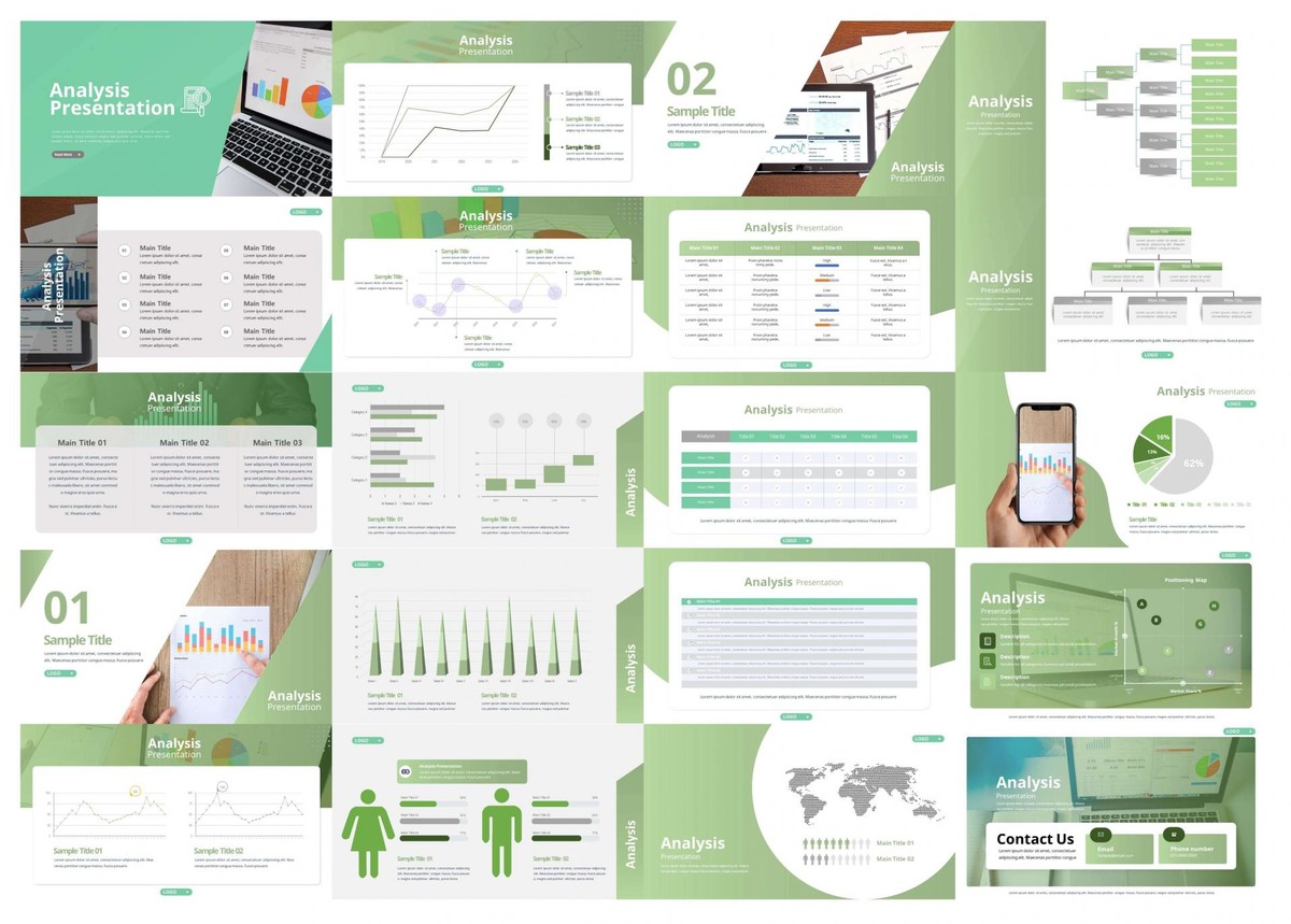 심플한 학회 발표 PPT 템플릿 : 프로포절 양식 다운로드 : PPT 샘플