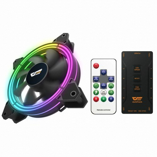 darkFlash CF140 PRO ARGB REMOTE COMBO KIT : 디나인시스템 D-NINE SYSTEM