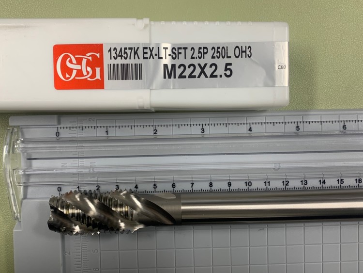 OSG 스파이럴탭(롱) M22x2.5 (EX-LT-SFT) : 창원팔용공구
