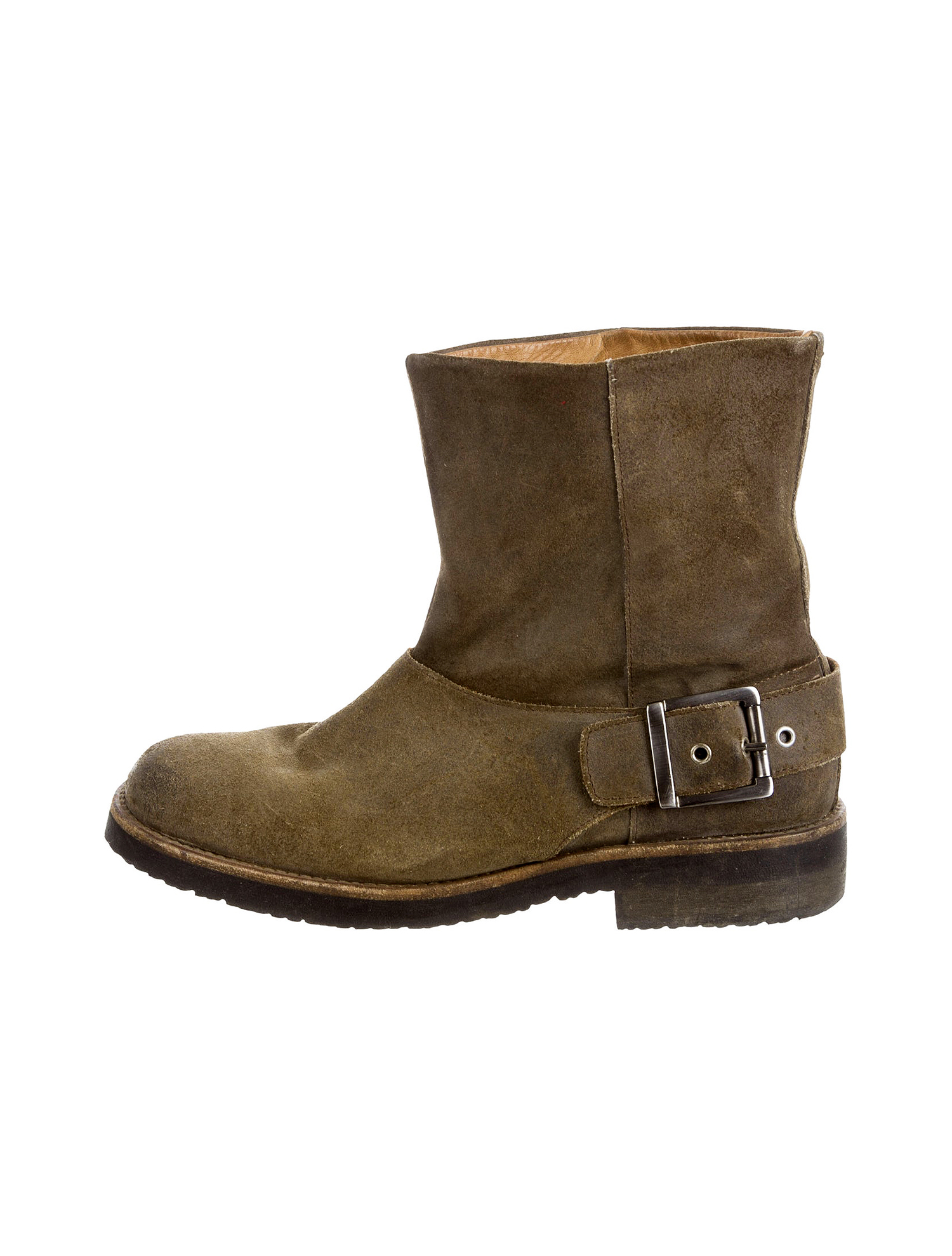 Maison Margiela Suede Ankle Boots : F.A.V ARCHIVE