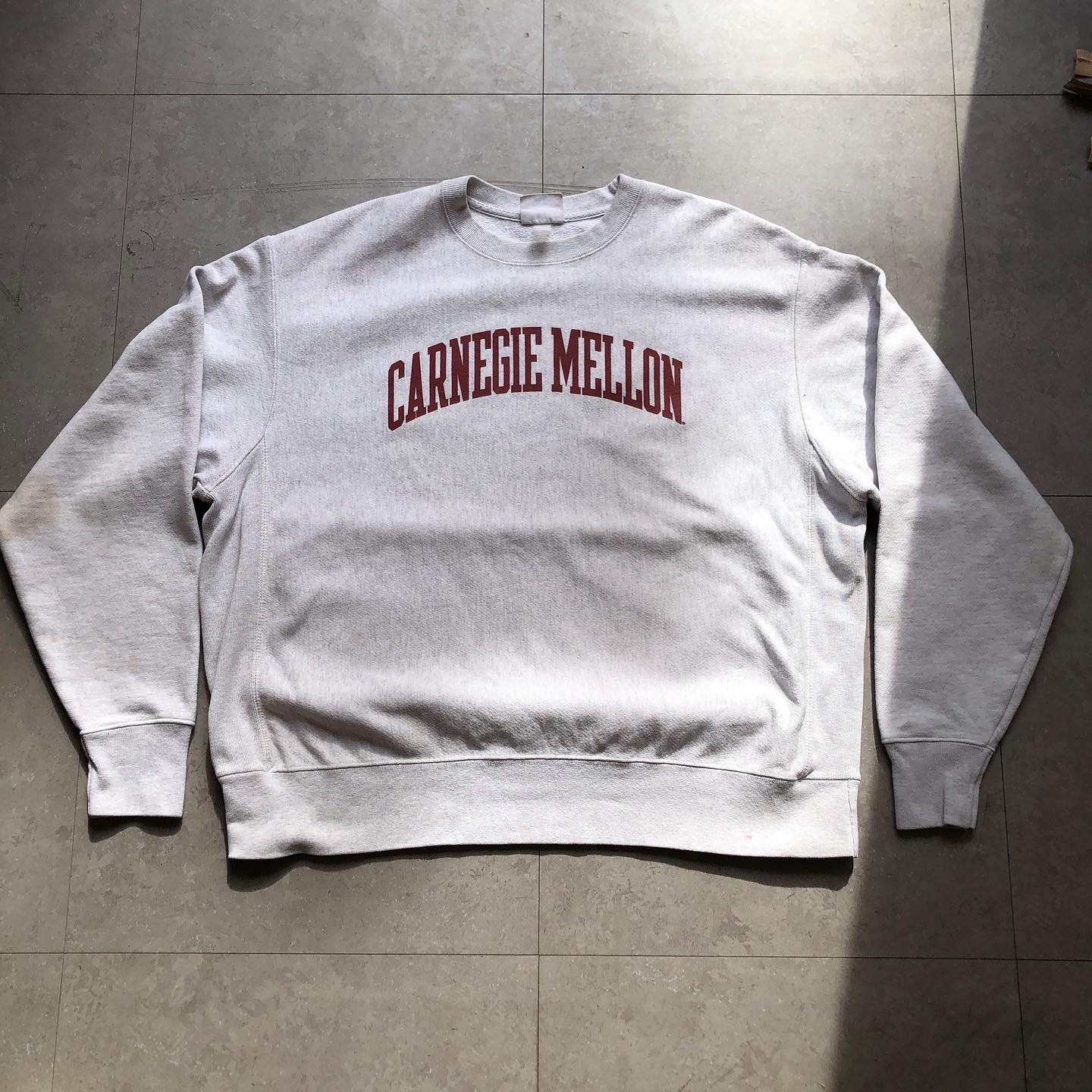 90's champion carnegie mellon sweat shirt : soberseoul