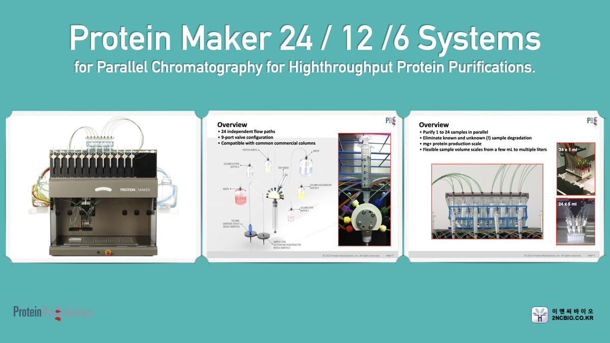 Protein Maker 24 / 12 Channel Parallel Chromatography for ...
