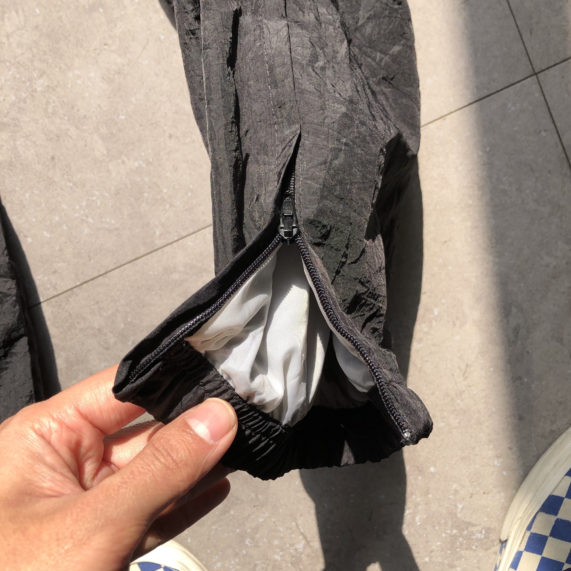 90's reebok polyamide track pants : soberseoul