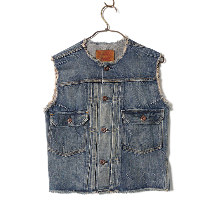LVC (Levi's Vintage Clothing, 507 Rework Vest, Selvedge, Turkey Made ...