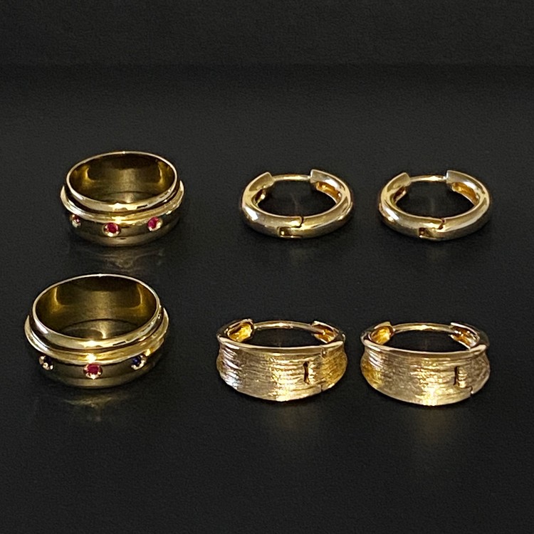 POT RING (ruby,sapphire) : THE STUFF