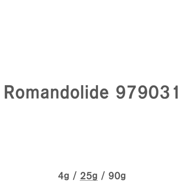 Romandolide® (Firmenich) : SHUAFㅣ슈아프 공식 홈페이지