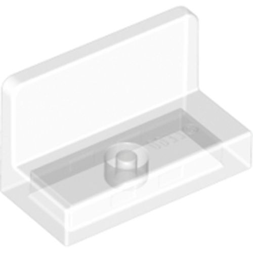 레고부품 Trans-Clear Panel 1 x 2 x 1 with Rounded Corners (4865b) : 오!브릭 ...