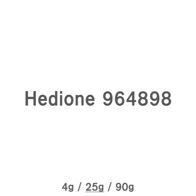 Hedione® (Firmenich) : SHUAFㅣ슈아프 공식 홈페이지