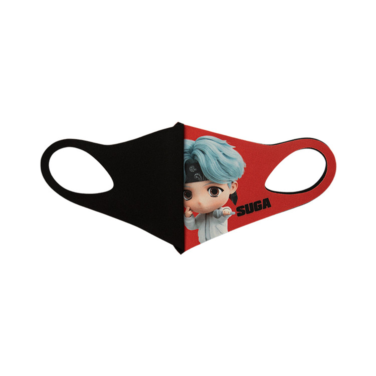 Double layered 3D Character TinyTAN Goods Fashion Mask_SUGA : Sangsang ...