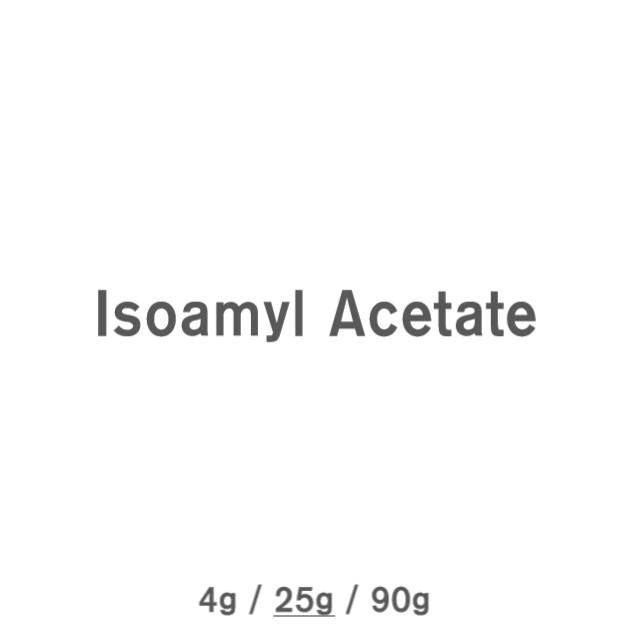 Isoamyl Acetate : SHUAFㅣ슈아프 공식 홈페이지