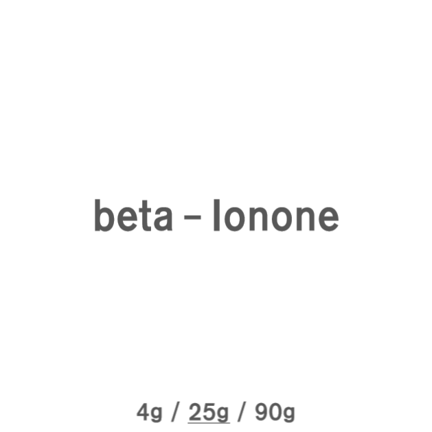 beta-Ionone : SHUAFㅣ슈아프 공식 홈페이지
