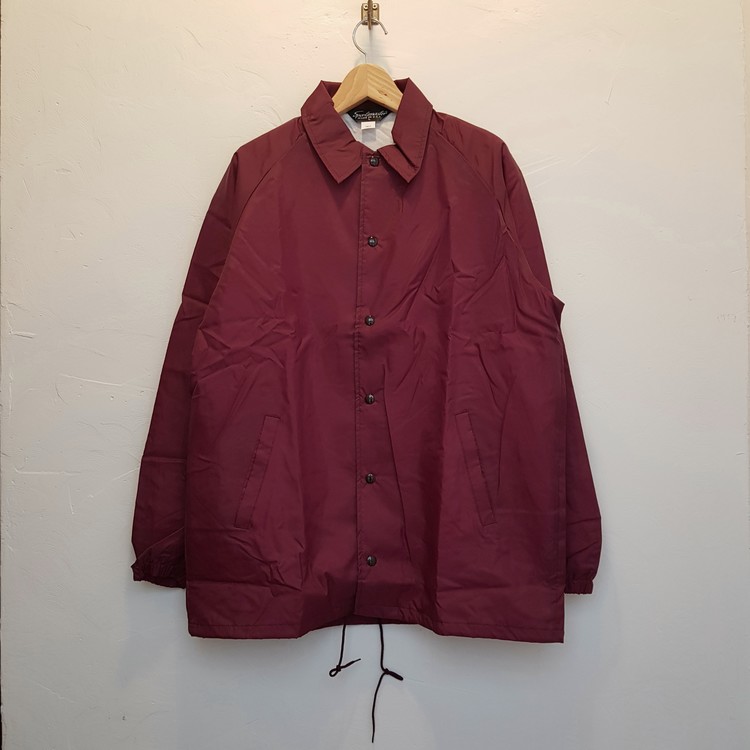 Sportsmaster Nylon Coach Jacket Burgundy : 커넥티드도어 connected door