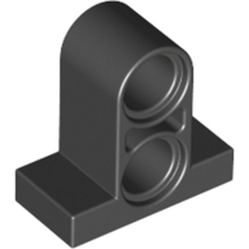 레고부품 Black Technic, Pin Connector Plate 1 x 2 x 1 2/3 with 2 Holes ...