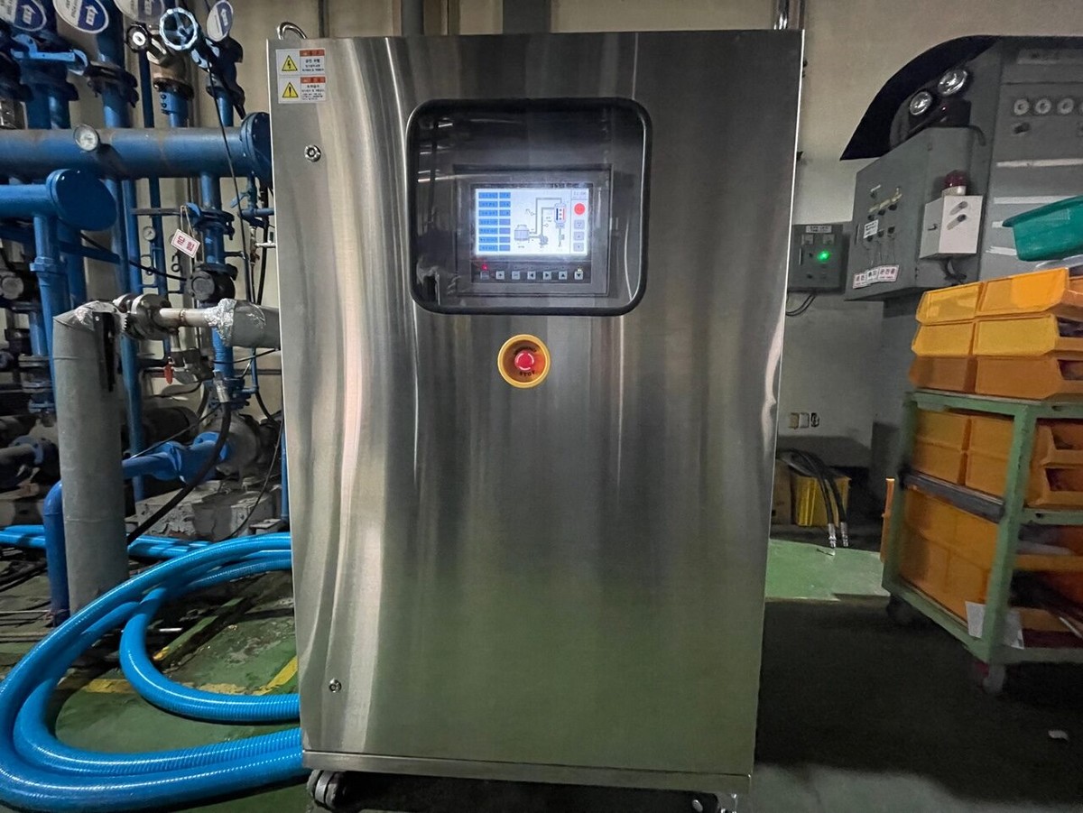 Example of installation of scale removal device (Cheongju H Company ...