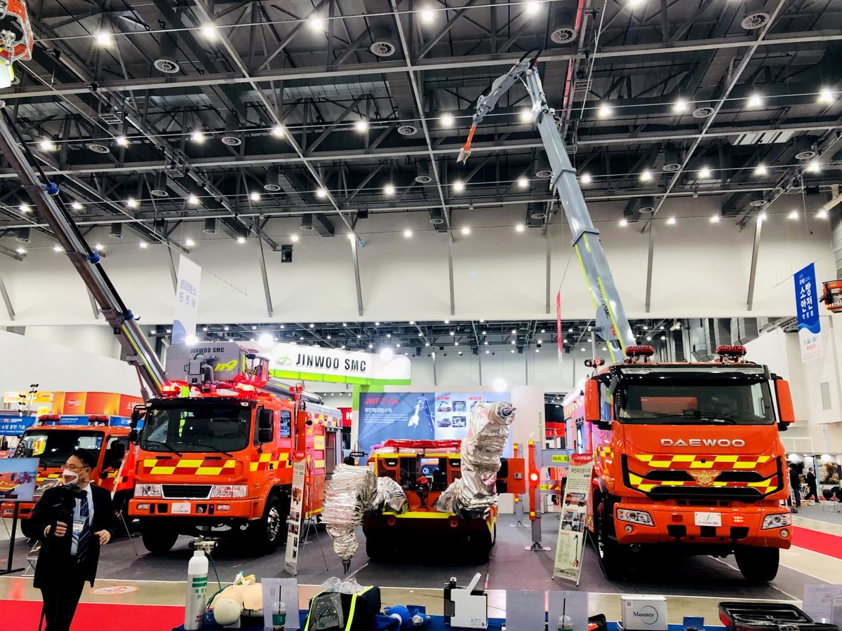 JINWOO SMC · International Fire & Expo korea 2021 : 시스템 부스