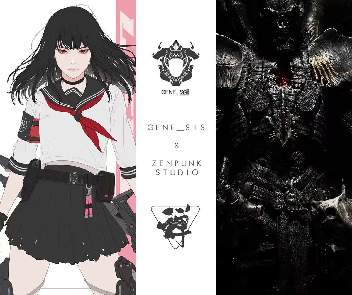 【GHARLIERA X ZENPUNK】 사이버펑크 1/6 액션 피규어 예고 : 고현생