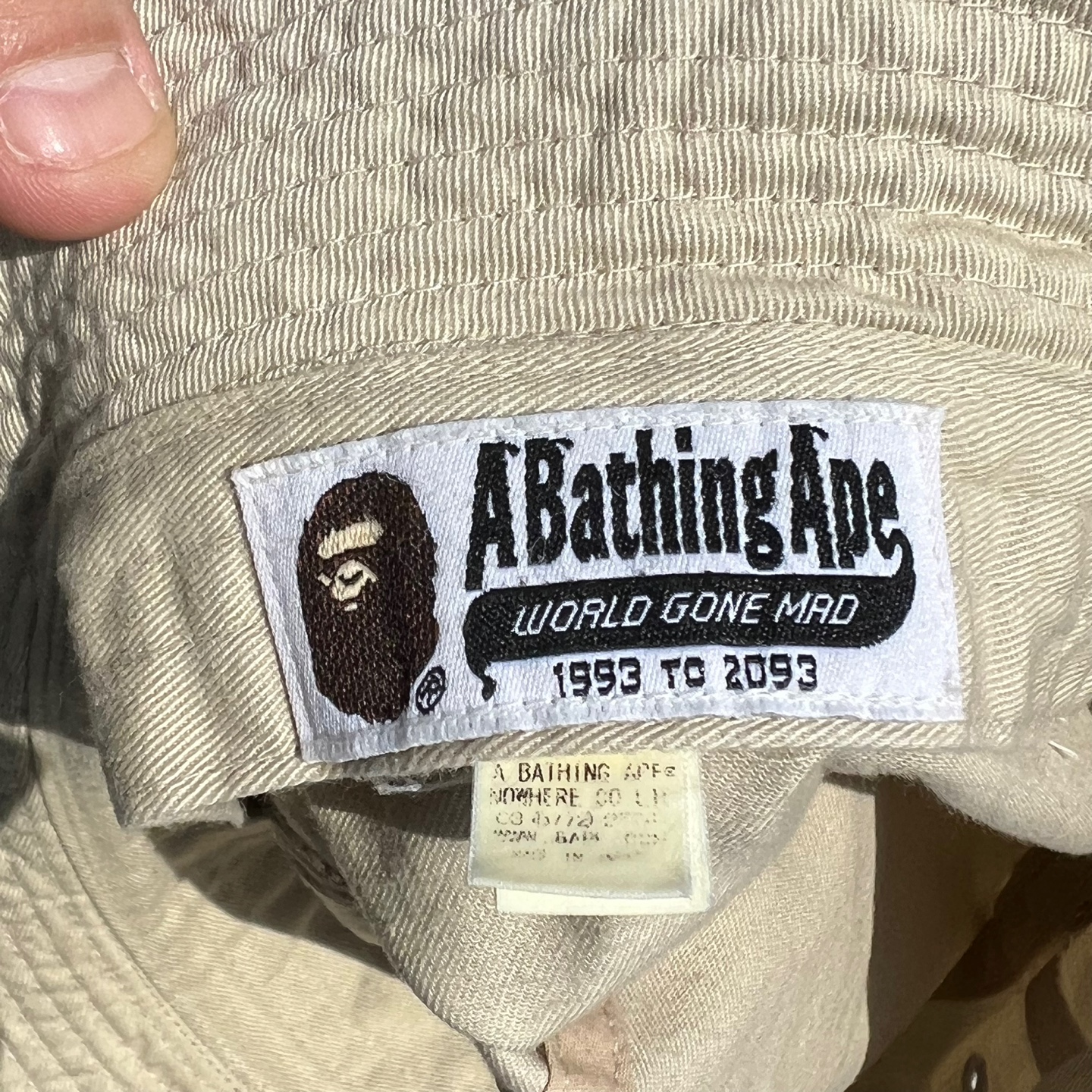 00s BAPE bucket hat : soberseoul