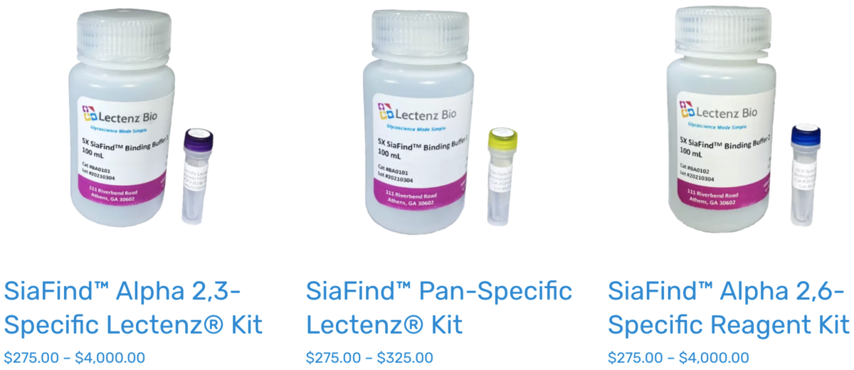 SIAFIND KITS contain a sialic acid affinity reagent... : 이앤씨바이오