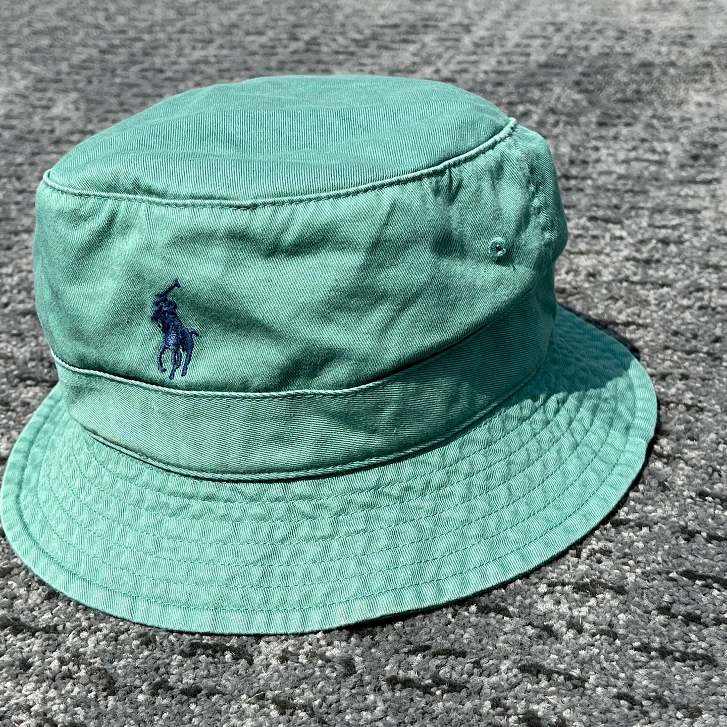 polo ralphlauren mint bucket hat : soberseoul