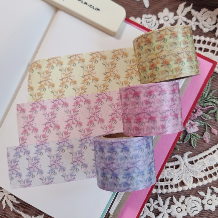 Nakko | Rococo Garden masking tape (3 types) : Lovticker
