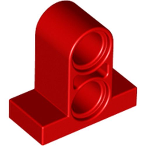 레고부품 Red Technic, Pin Connector Plate 1 x 2 x 1 2/3 with 2 Holes ...