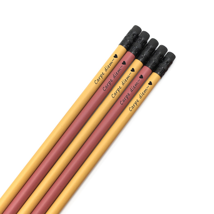 [Mustard Yellow+Rust Red] Pencil 5P Set : Namib Design Studio