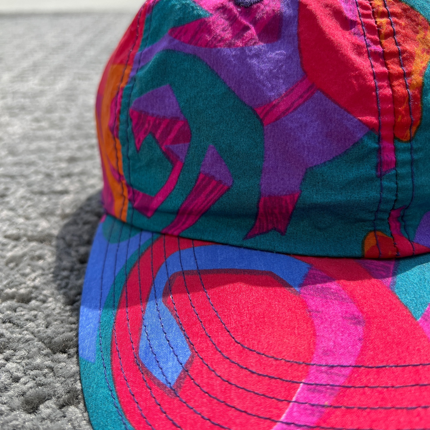 90s nike iconic multi color cap : soberseoul