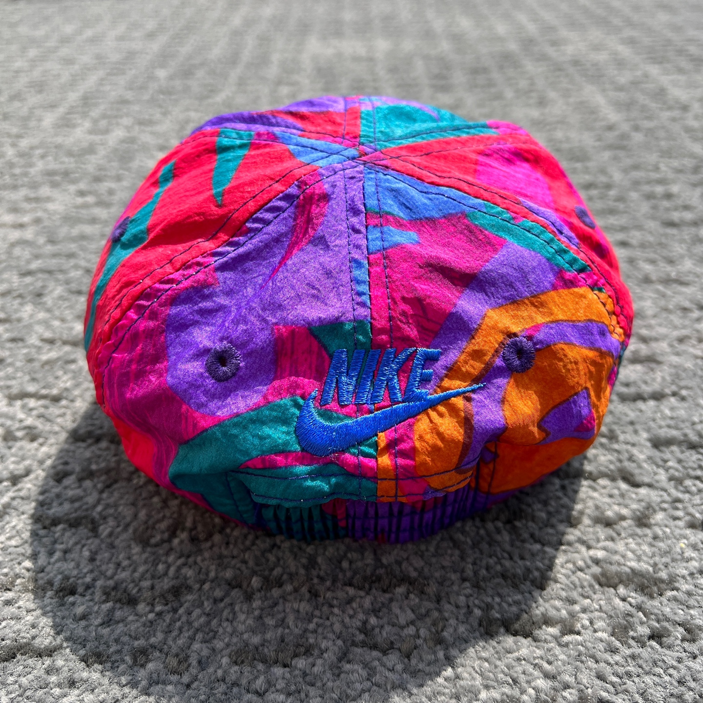 90s nike iconic multi color cap : soberseoul