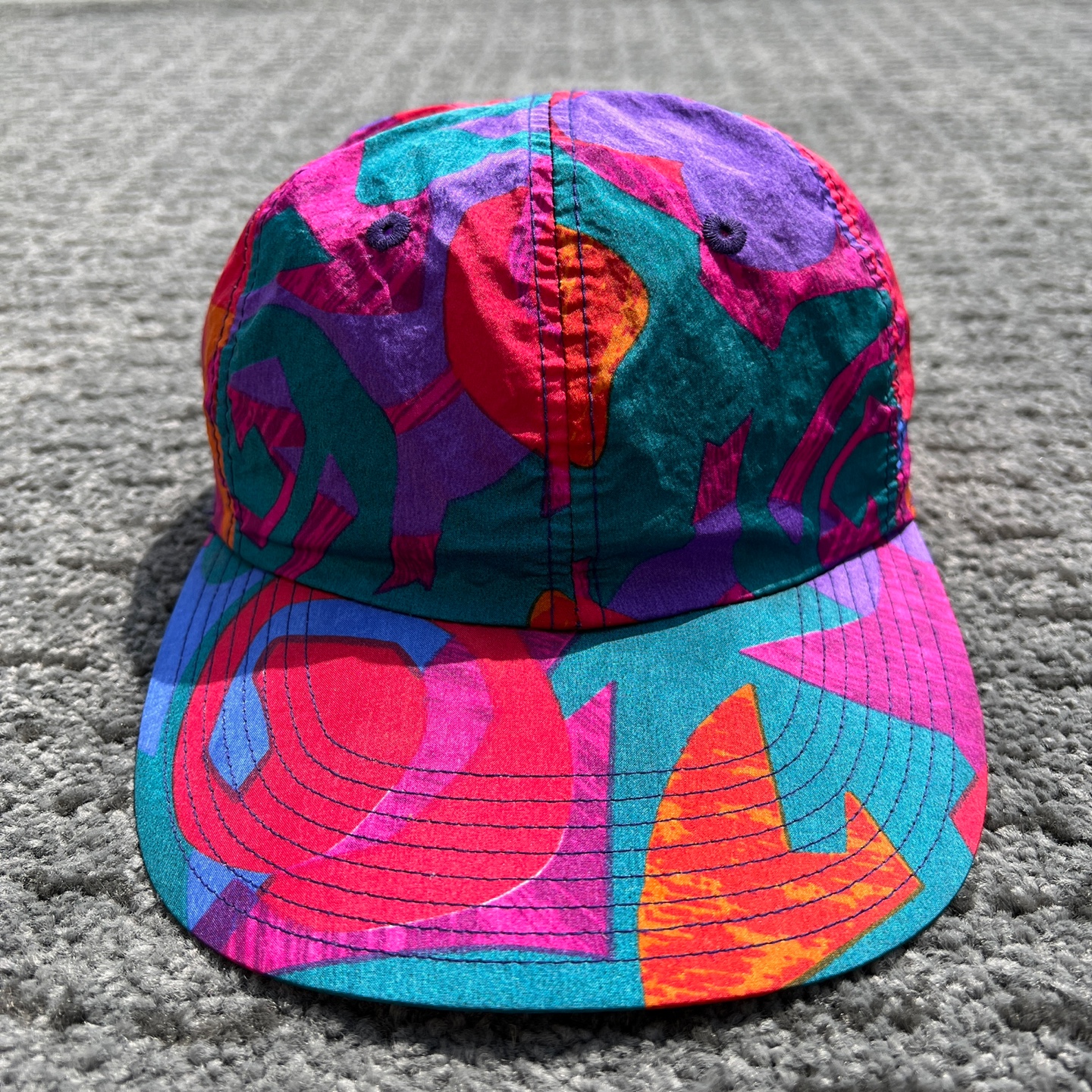 90s nike iconic multi color cap : soberseoul