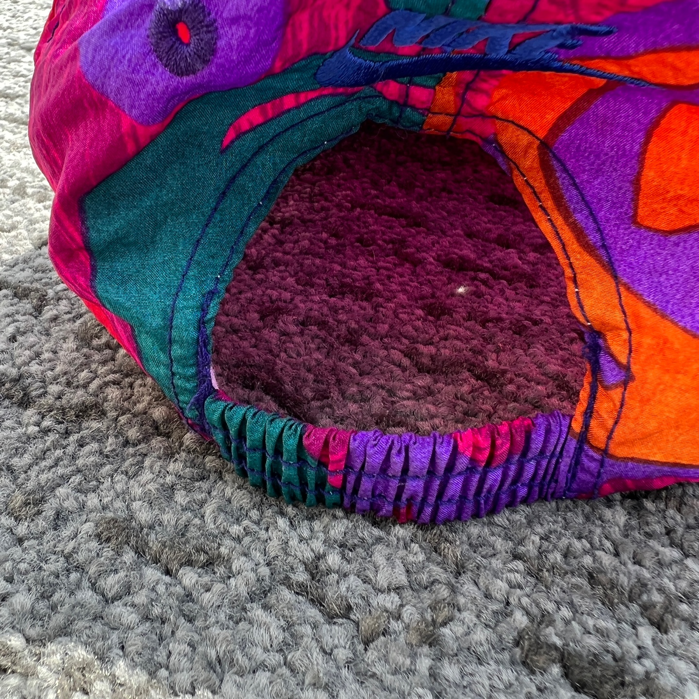 90s nike iconic multi color cap : soberseoul