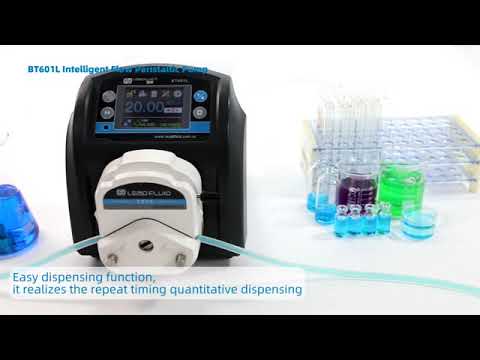 LEADFLUID BT601L Intelligent Flow Peristaltic Pump : 티제이바이앤셀 제품 메뉴얼