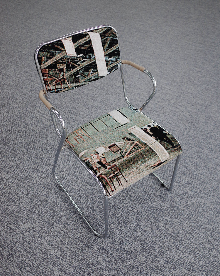 [soldout]Reworked chair_05 : 라인하프(linehalf)