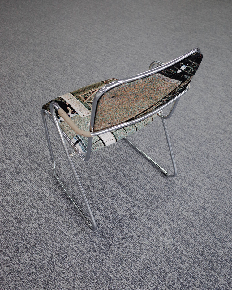 [soldout]Reworked chair_05 : 라인하프(linehalf)