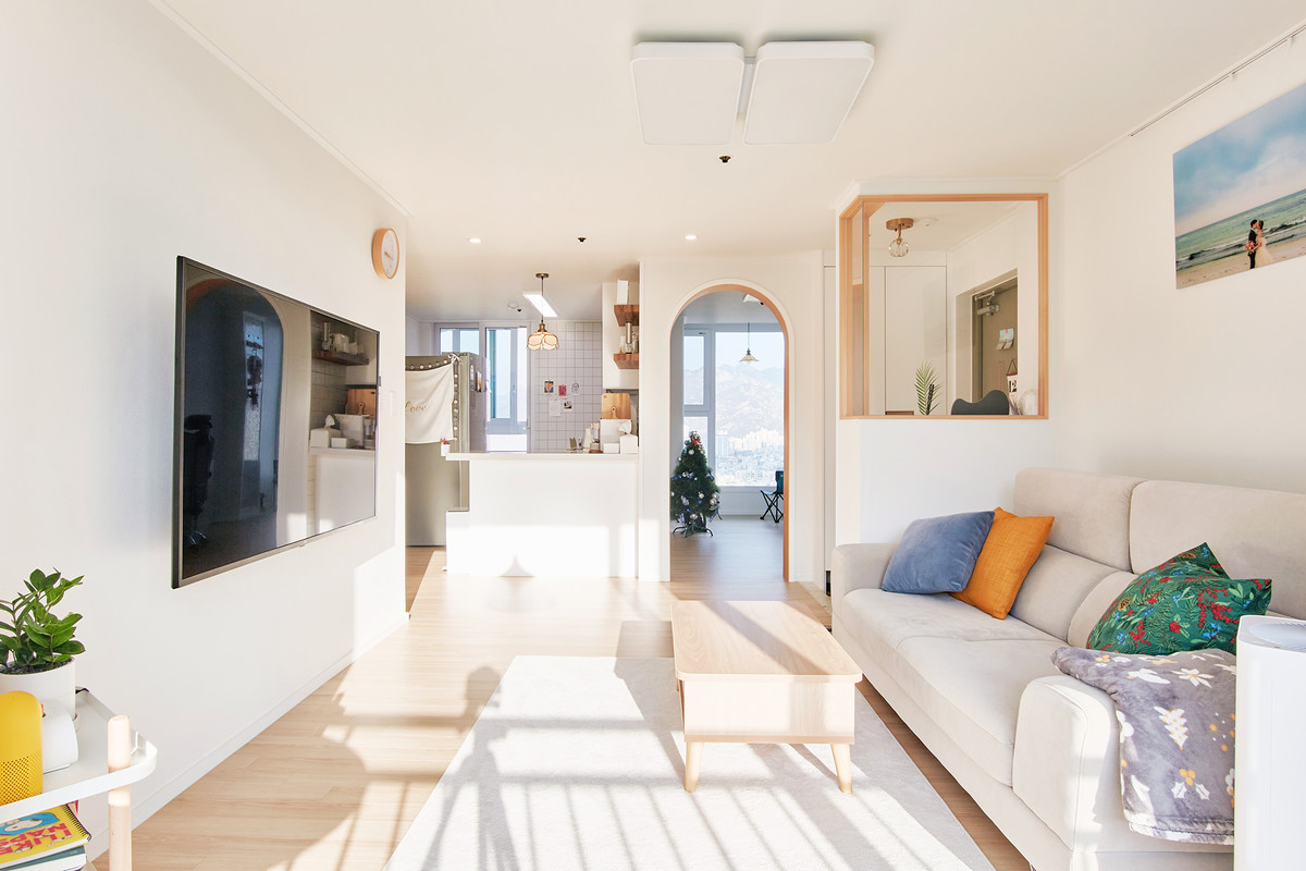 달콤상큼한 사랑이 담긴 신혼집, 서울 은평신사시티 23py : HOME